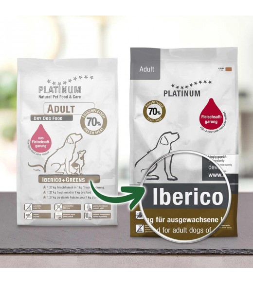 PLATINUM hundefoder - Online salg af hundefoder fra PLATINUM - 70% kød